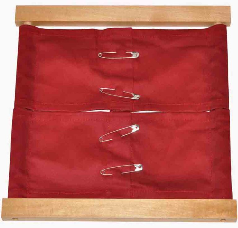 Safety Pin Frame – International Montessori Training by National Child ...